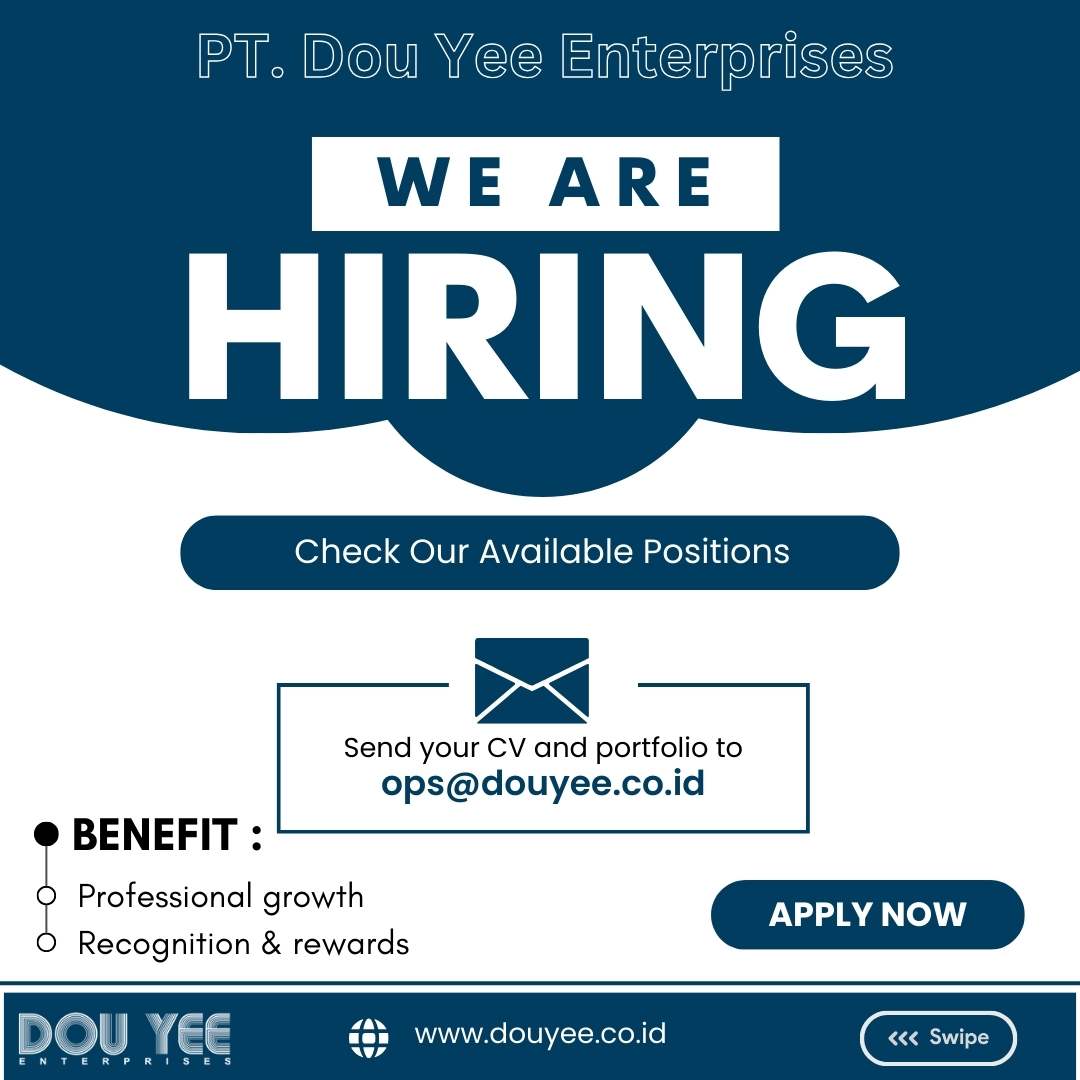 Lowongan Kerja - PT Dou Yee Enterprises