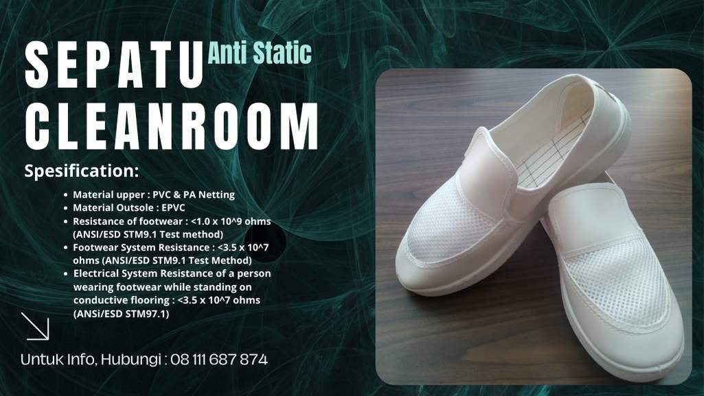 Mengenal Sepatu Antistatic: Pengertian, Tipe, dan kegunaannya - PT Dou ...