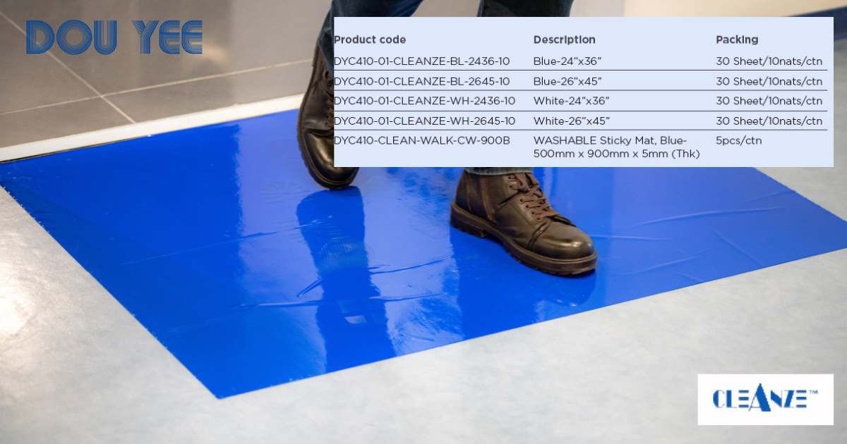 Manfaat Cleanze Sticky Mat Disposable untuk Kebersihan Cleanroom - PT ...